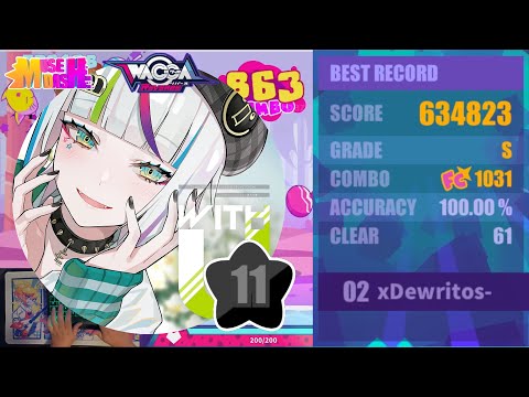 Steam Community :: Video :: 【Muse Dash x Wacca】with U 11★ (Hidden) 100% ALL-PERFECT!!!!!! + All ...