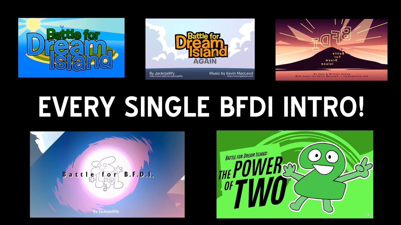 [OUTDATED] Every Single BFDI Intro! (2010-2021) Old Version
