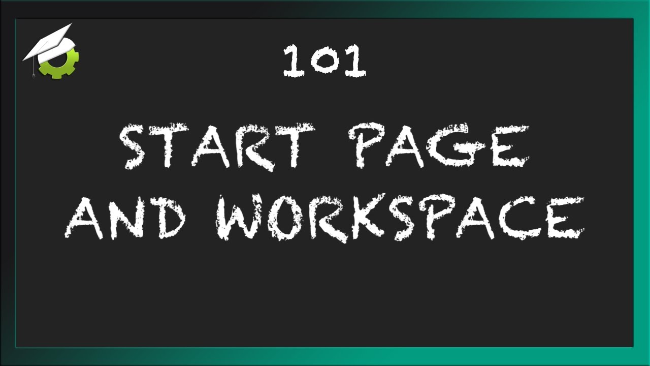 101 - GameMaker Studio 2 - Start Page and Workspace