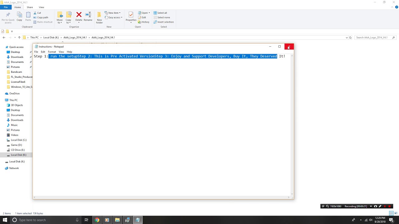 Video Tutorial 1: How To Install AAA Logo Without Errors