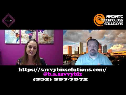 Radiant Technology Solutions Presents - SMB Connect - With Jessica of Savvy Biz Solutions!