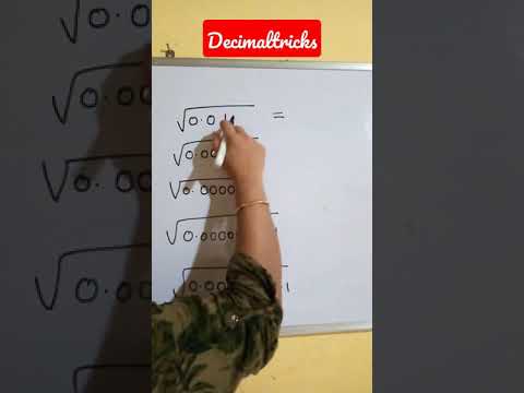 Decimal tricks|square root tricks|ssc|rrb|ntpc|upsc|All competitive exams