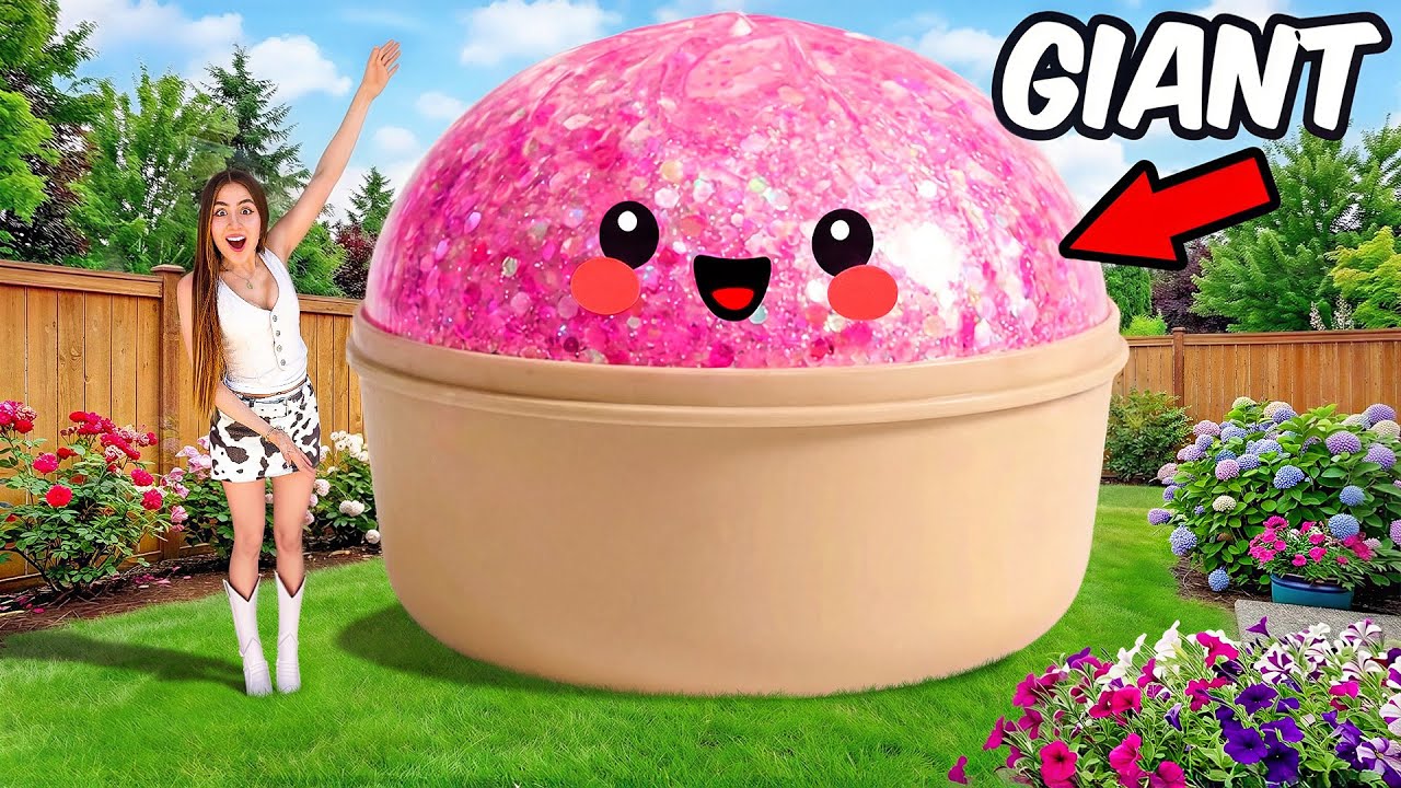 I made the World’s Biggest GLITTER Dumpling! 😱