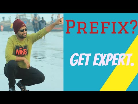 PREFIX & SUFFIX। PREFIX & SUFFIX WITH BANGLA MEANING । LEARN PREFIX & SUFFIX IN A EASY WAY। PART-1