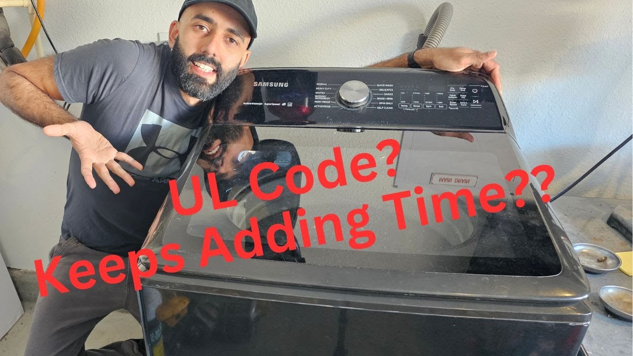 Fixing A Samsung Washer Displaying A UL/UR Error Code!