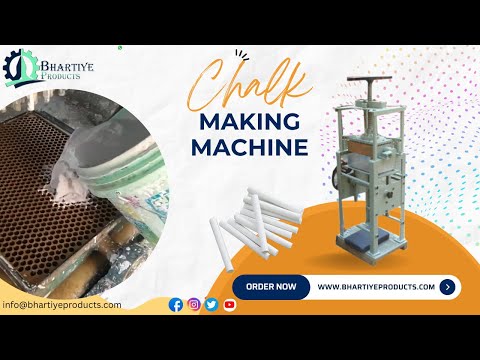Chalk Making Machine - Chalk Stick Making Machine Latest Price ...