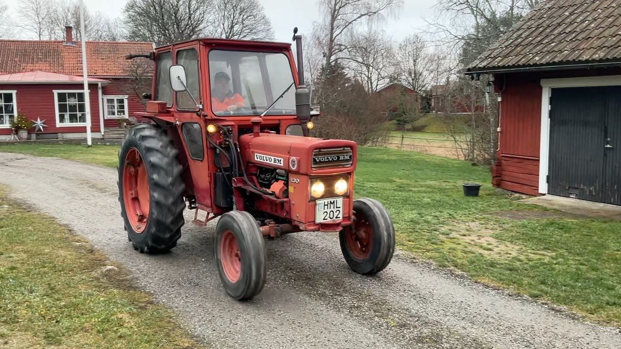 Veterantraktor Volvo BM 430 , Eskilstuna, Klaravik auktioner