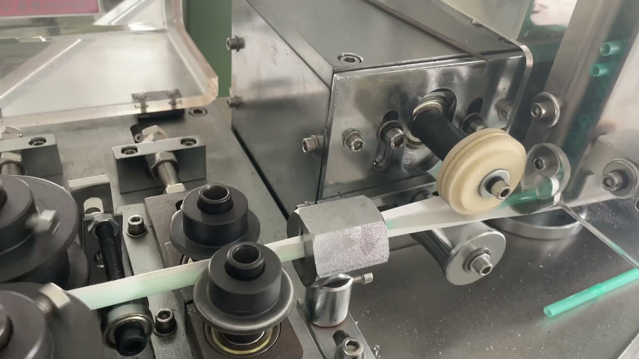 Plastic Single Straw Packing Machine to USA