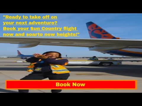 "Ready to take off on your next adventure? Book your Sun Country flight now and soar to new heights!