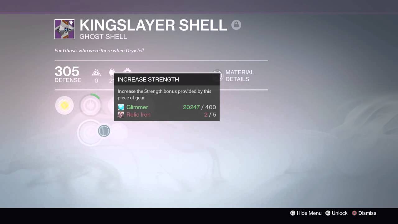 Kingslayer she'll (kings fall raid drop)