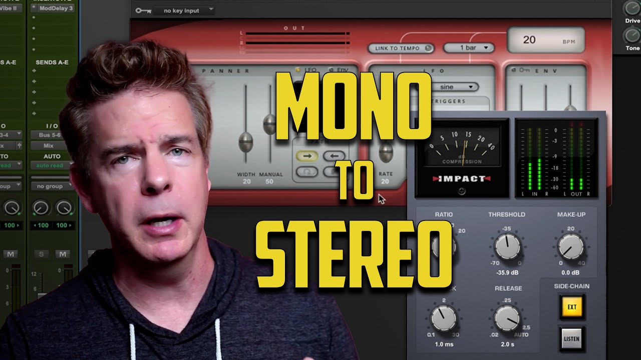 How to Turn a Mono Audio Track into a Stereo Audio Track