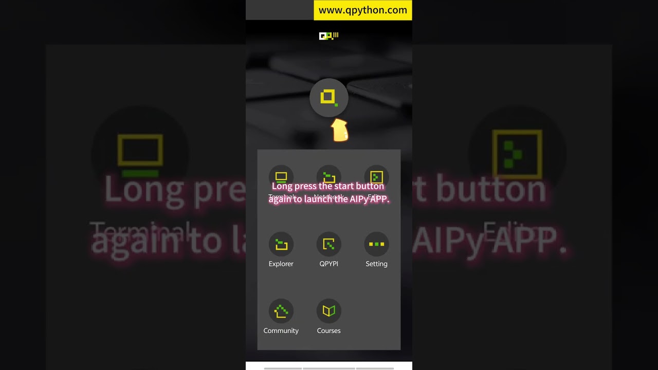 QPython Vibe Coding 01 - How to enable AIPyApp