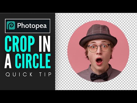 How to Crop Image Into Circle in Photopea - PhotopeaTutorial