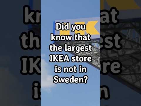 Discover the top 10 largest IKEA stores around the world! #IKEA #HomeDecor #Furniture #Top10