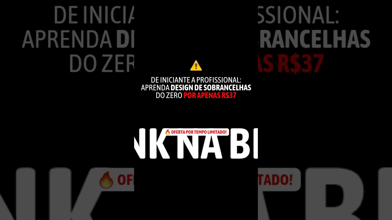 Linha Pigmentada para mapeamento das sobrancelhas #shorts #sobrancelhas