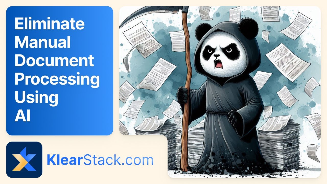 Eliminate Manual Document Processing Using KlearStack AI
