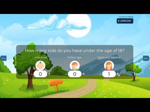 Insurance Needs Analysis - Virtual Calculator