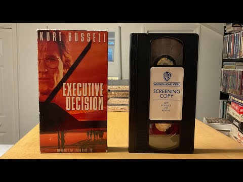 Opening to Executive Decision 1996 Demo VHS [Warner Home Video]