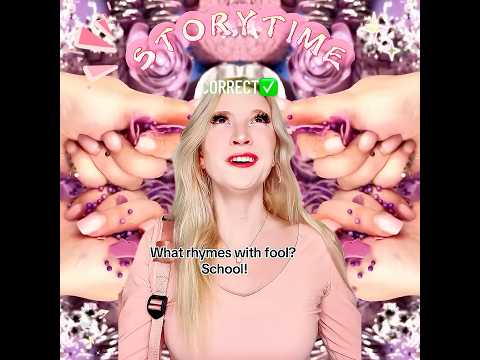 #shorts what rhymes with school #pov #viralvideo