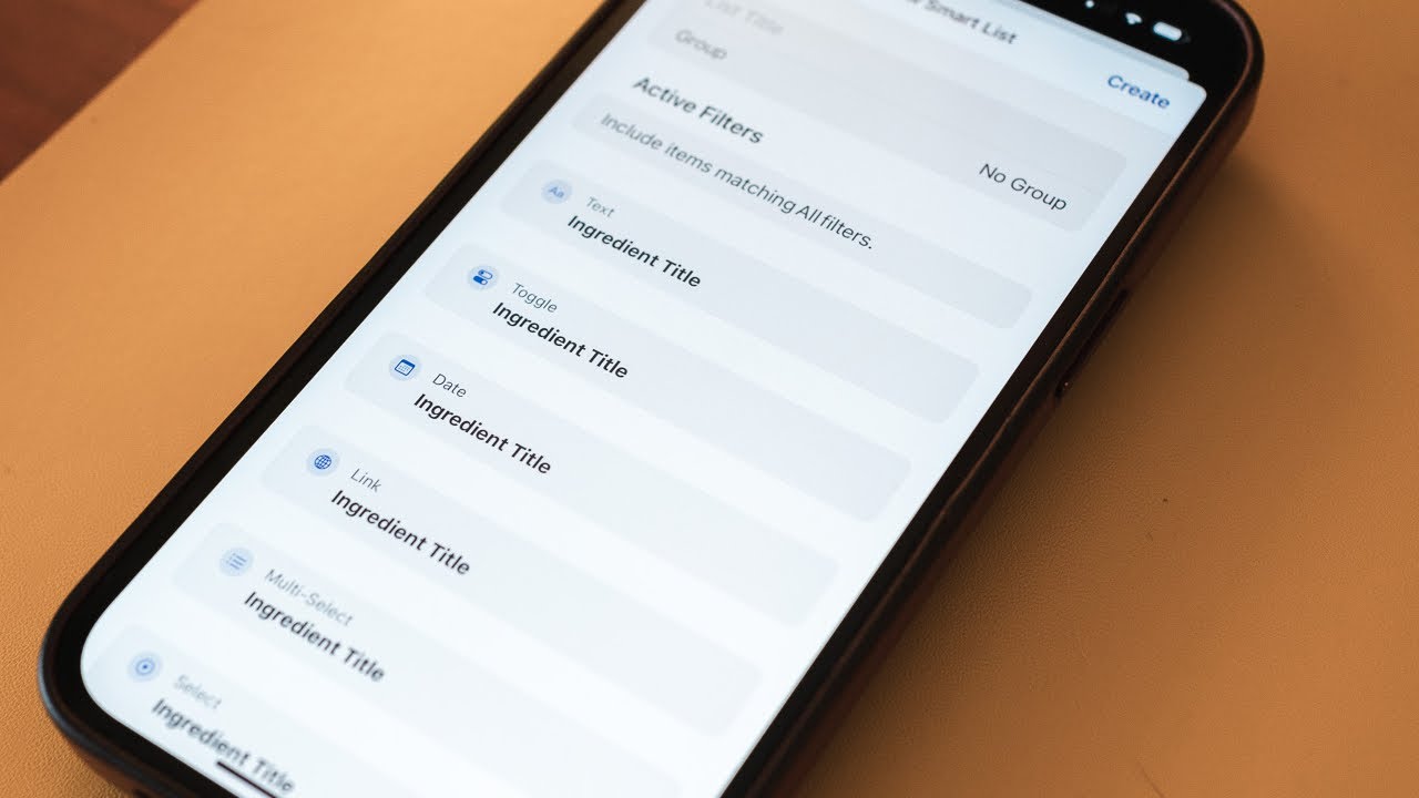 Starting Development on “Smart Lists” for Sofa