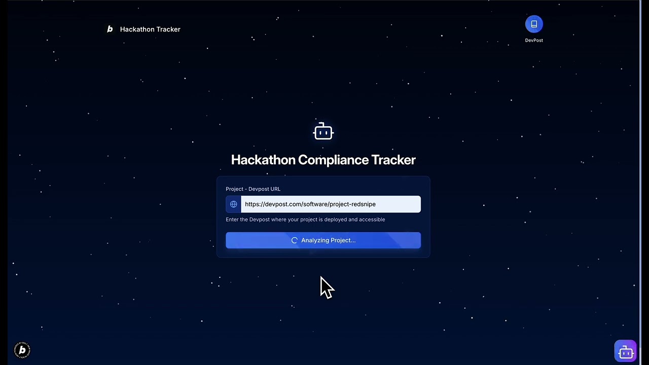 Hackathon Compliance Tracker
