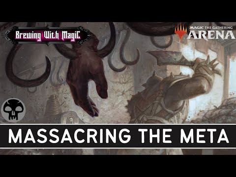 MONO BLACK CONTROL | Innistrad Midnight Hunt Deck Tech MTG Arena BO1 | STANDARD META