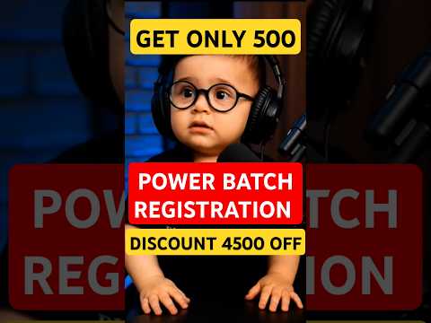 Power batch registration 4500rs off #pwcouponcode #pw #shorts