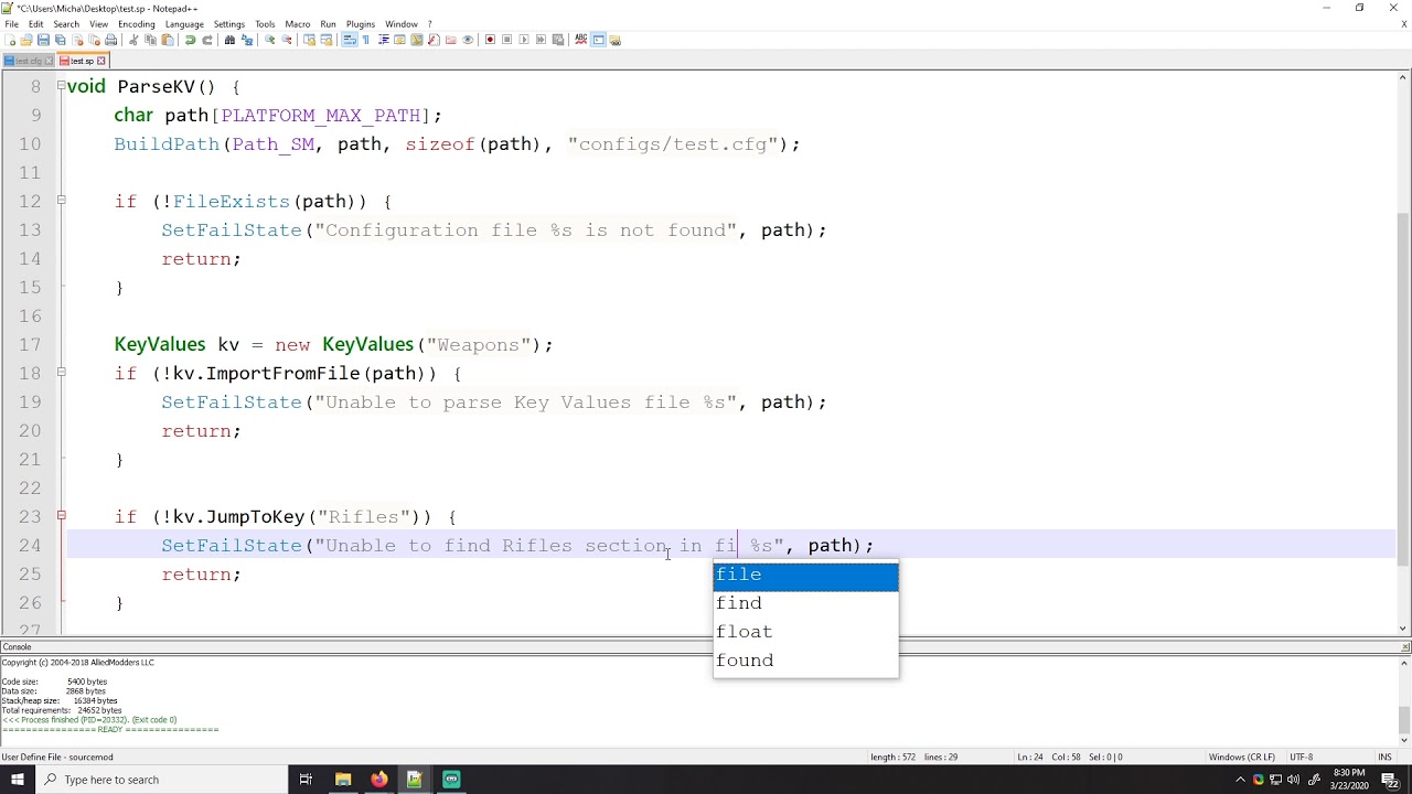 SourceMod Plugin Tutorial - 7 - Key Values