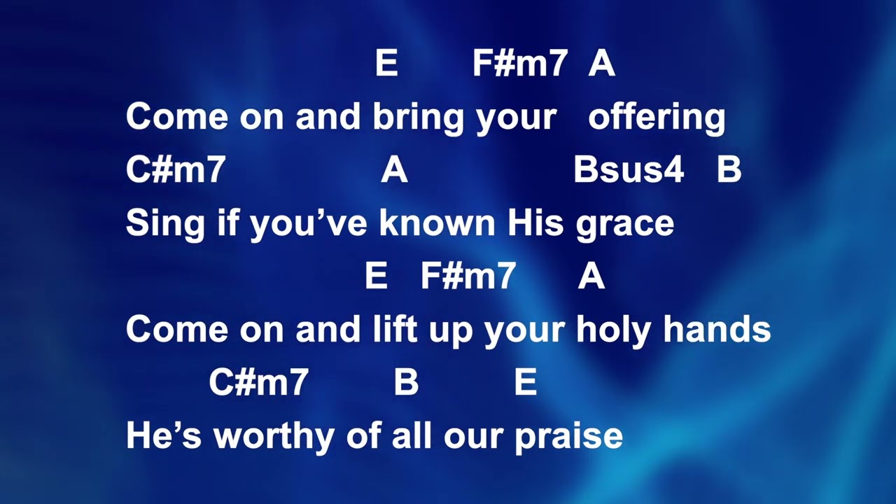 Bless God || Lyrics and Chords || Congregational key