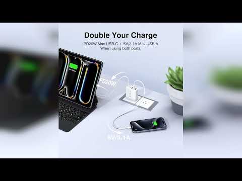 Review: USB C Charger Block, [2-Pack] 50W 5-Port USB C Wall Charger Type C Fast Charging Block...