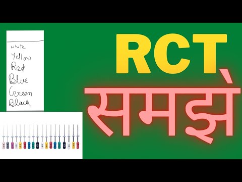 Rct files Colour coding in 1 minute | endodontic files | RCT files