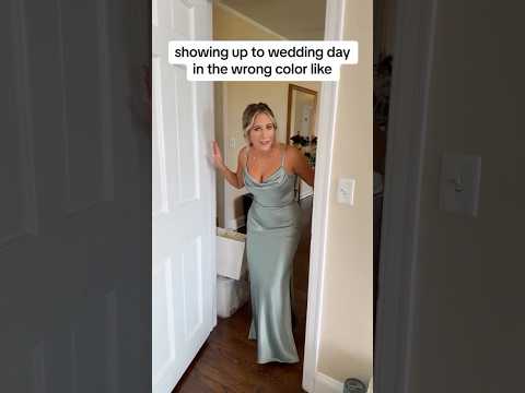 Bridesmaid Breaks the Dress Code—Wrong Color Shocker
