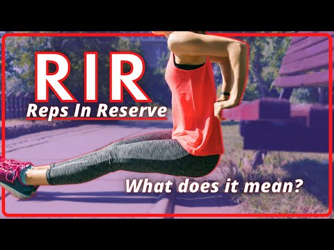 Reps in reserve explained