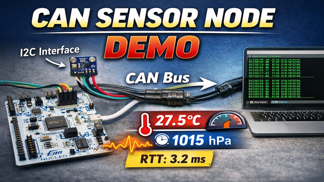 DroneCan Sensor Node (Demo)