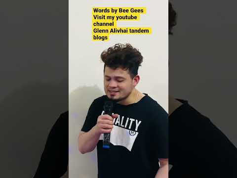 Words Bee Gees covered by Glenn #wordsbeegees #trendingshortsvideos #shortsvideo #shortsvideos