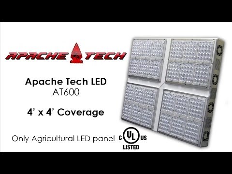 Apache Tech LED AT600 Light Test