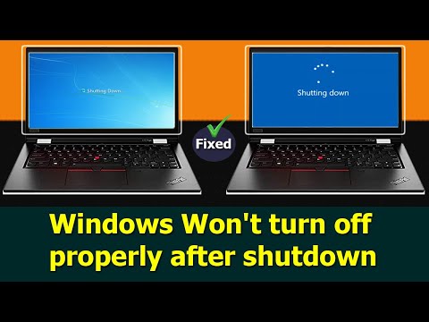 Learn Windows Won t turn off properly after shutdown How to Fix - Mind Luster