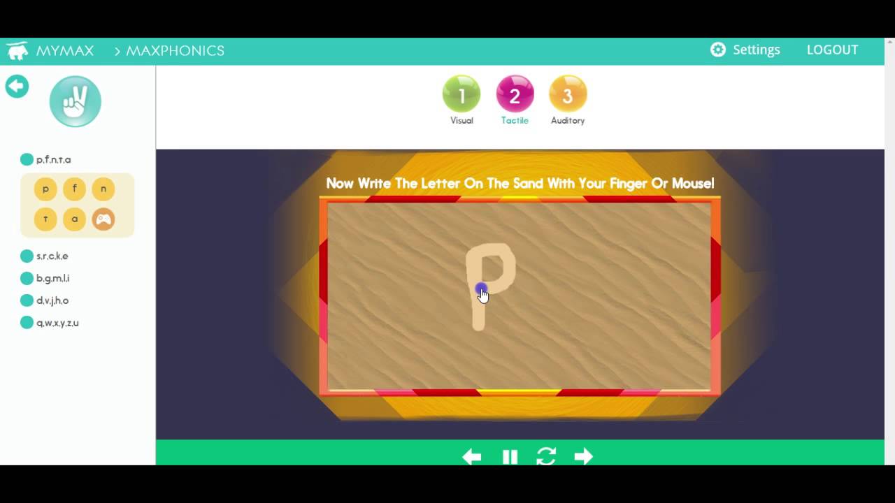 MaxScholar tutorial: MaxPhonics