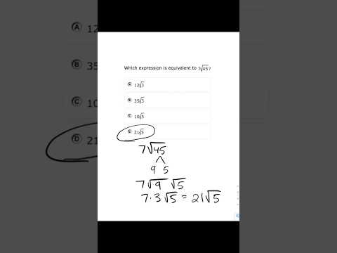 2024 Algebra 1 EOC - Problem 1 #math #staar #algebra