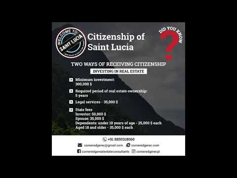 Citizenship In Saint Lucia, Dual Citizenship, Retire In Schengen Country