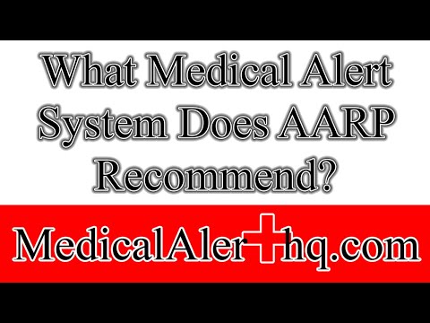 What Medical alert system does AARP recommend? 2021