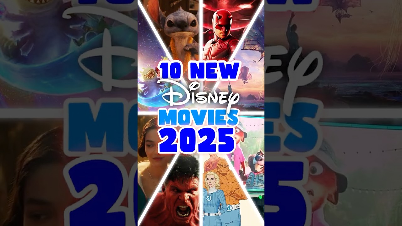 10 New Disney Movies in 2025 #top10