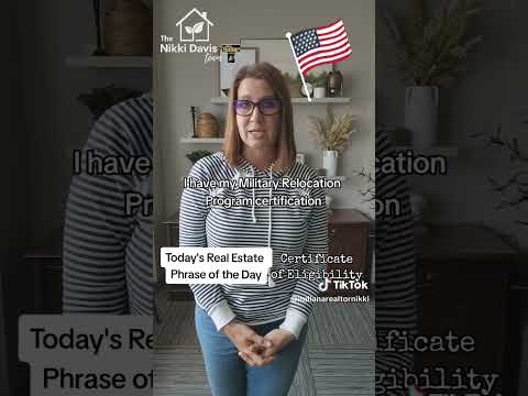 What is a certificate of eligibility?