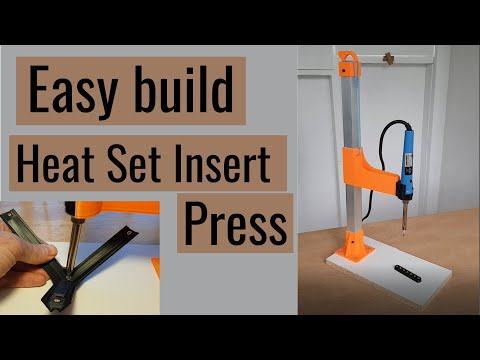 Heat Set Insert Press by Maker-Mike - Thingiverse