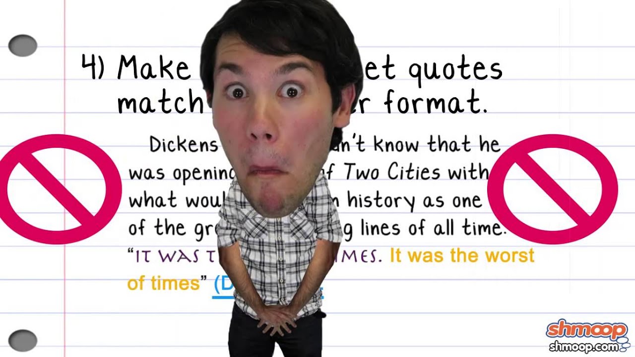 Using Citations Effectively by Shmoop