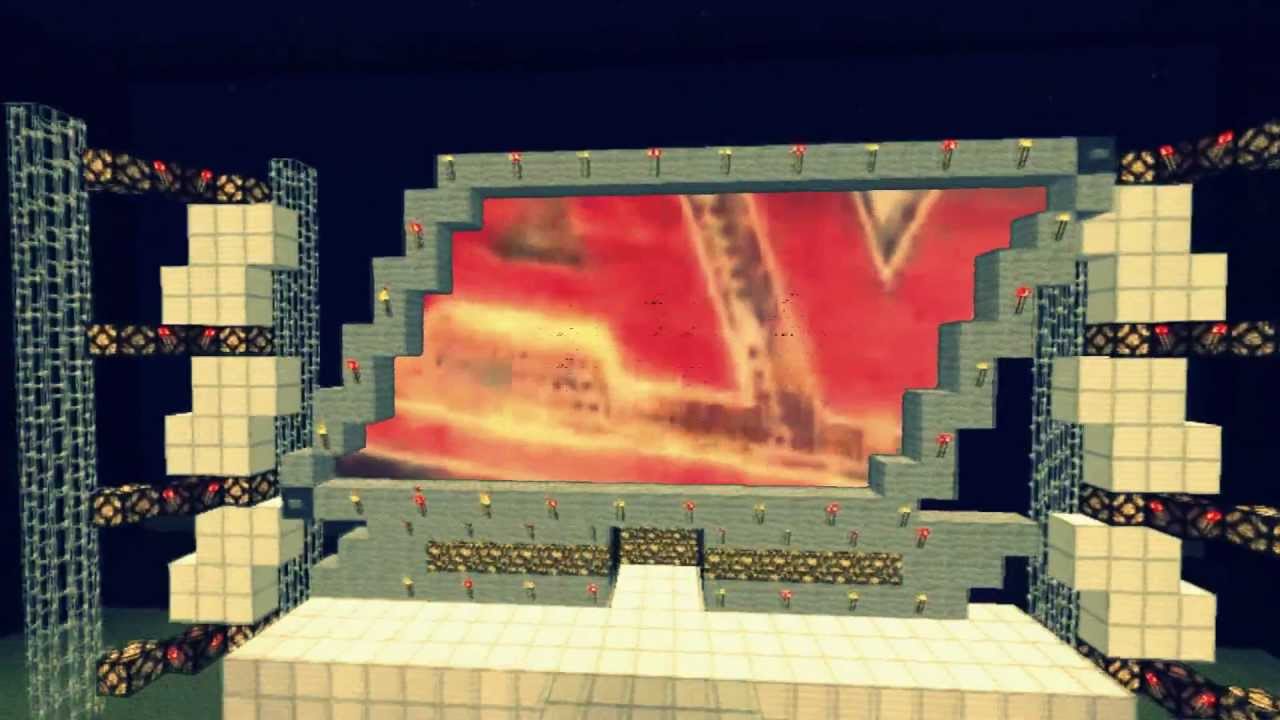 WWE RAW STAGE MINECRAFT EDITION