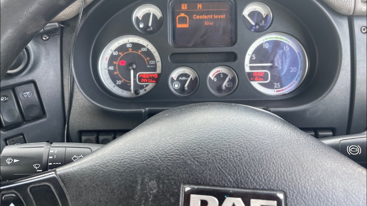 Coolant level Low Daf