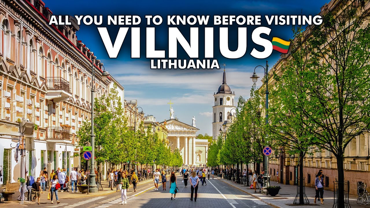 Vilnius Lithuania Travel Guide: Best Things To Do in Vilnius Vlog 4K