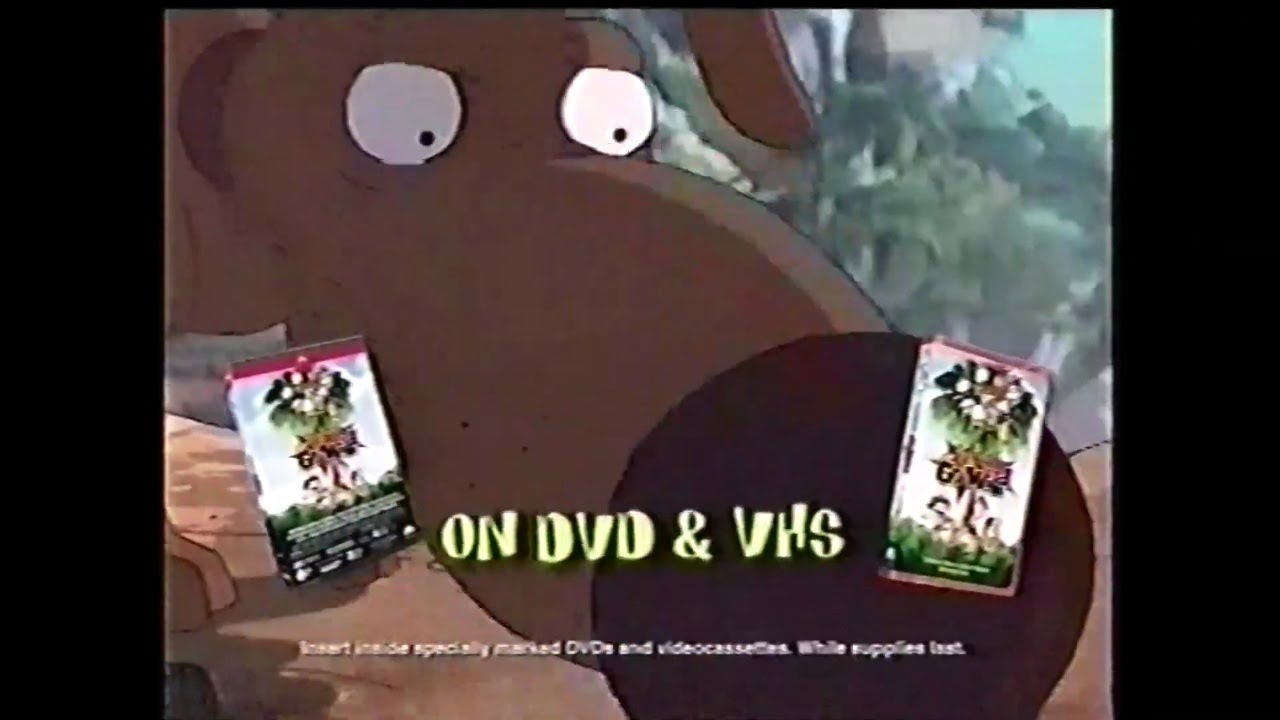 Rugrats Go Wild - DVD & VHS Home Video Release TV Commercial - 2003