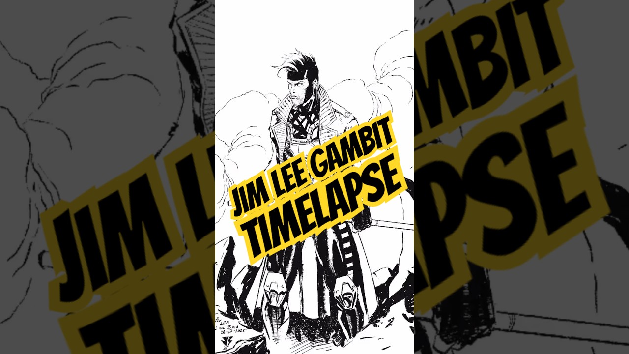 #jimlee #gambit #fanart #timelapse